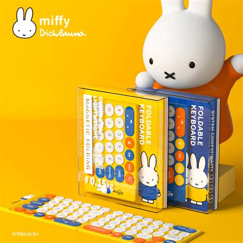Miffy Bluetooth Folding Keyboard Myplasticheart