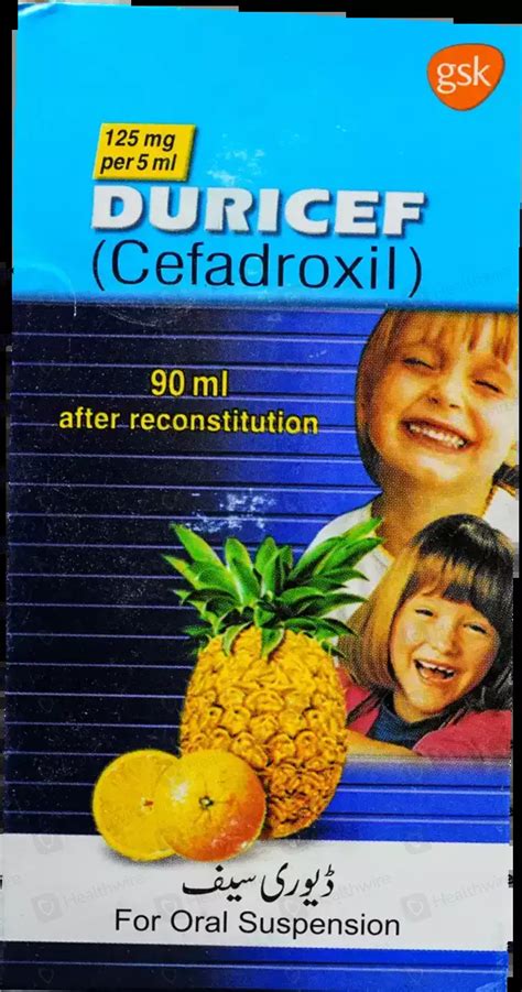 Duricef 125mg 5ml 90ml Suspension Price In Pakistan Uses Dosage