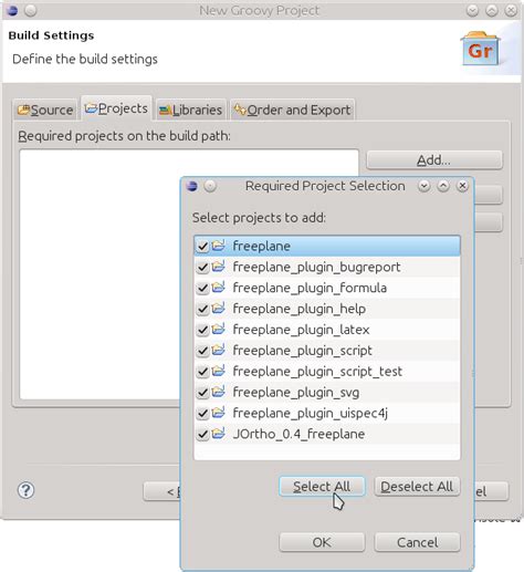 scripting environment setup freeplane documentation