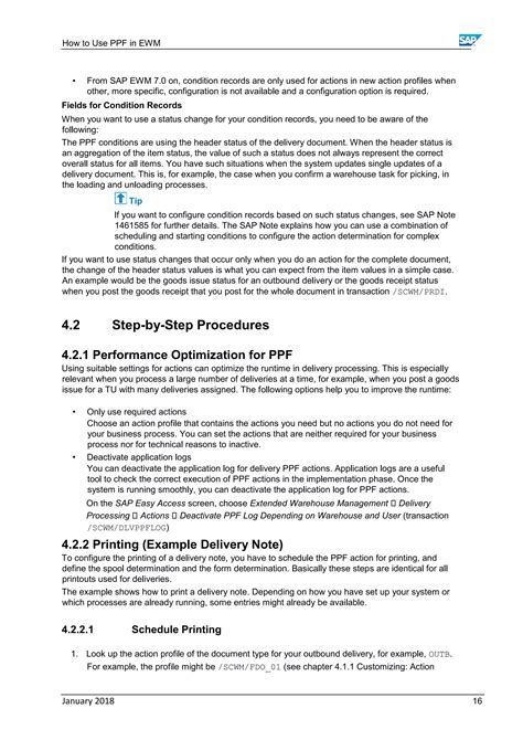 Ppf In Sap Ewm 1 PDF