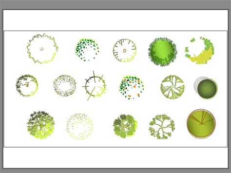 Trees In AutoCAD Download CAD Free KB Bibliocad