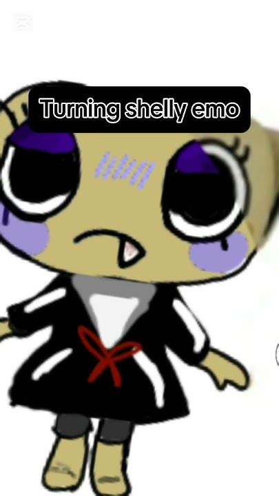 Turning Shelly Emo Shorts Dandysworld Shelly Roblox Youtube