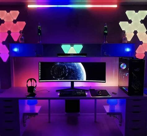 Amazing Rgb Gaming Room Setup Gaming Room Setup Room Setup Video
