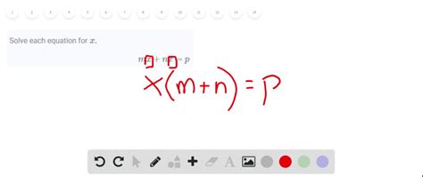 solved make x subject of m n x p