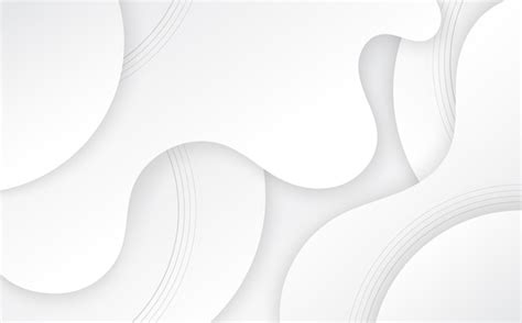 Premium Vector Abstract White Artwork With Black Line Pattern Design