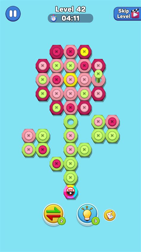 nut n bolt sort color puzzle para iphone descargar