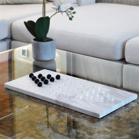 Marble Solitaire Board T And A Decor