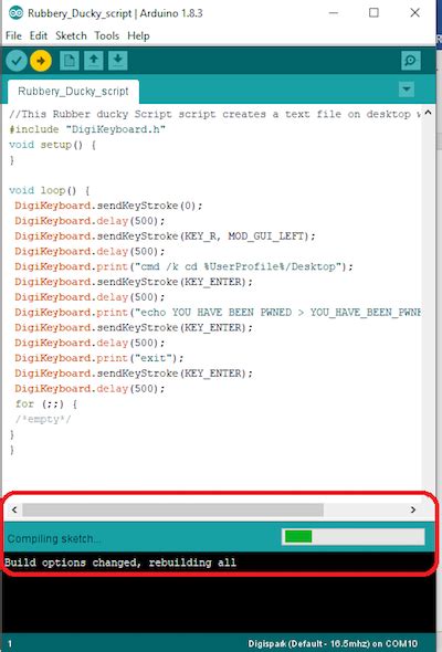 how to build a rubber ducky usb with arduino using a digispark module