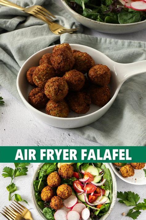 Air Fryer Falafel Hey Nutrition Lady Falafel Falafel Recipe Falafel Recipe Baked