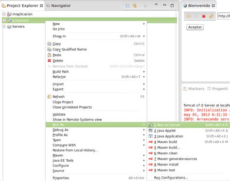 Maven Y WTP Arquitectura Java