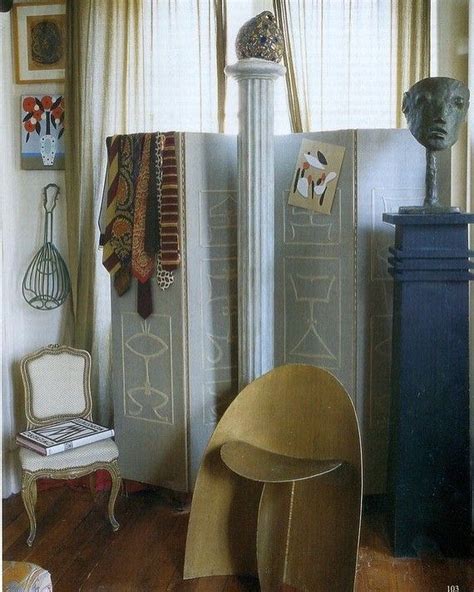 Paris Apartment Of Artist Frédéric De Luca By Rolandbeaufre