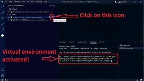 How To Use Python Virtual Environment Manager In Vscode Python In Office