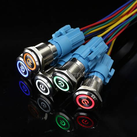 16mm LED Metal Push Button Switch