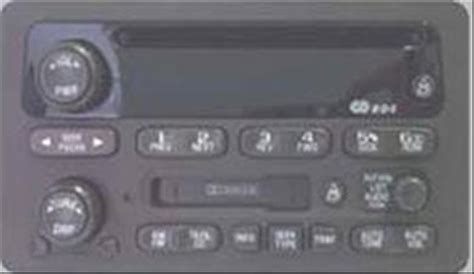 General Motors Radio Code