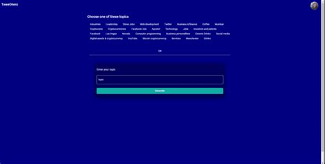 Ive Built A Tool To Generate Tweets Automatically Given A Topic R