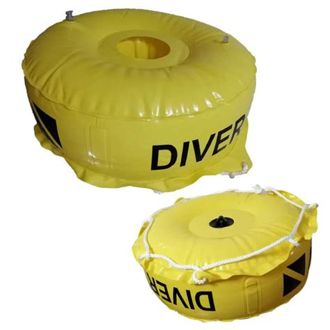 Scuba Diving Deluxe Diver Below Flag Float Without Flag Inflatable