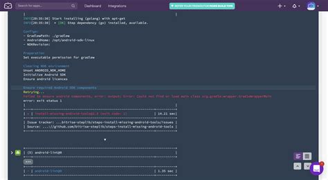 can t install sdk tools for android 29 · issue 57 · bitrise steplib