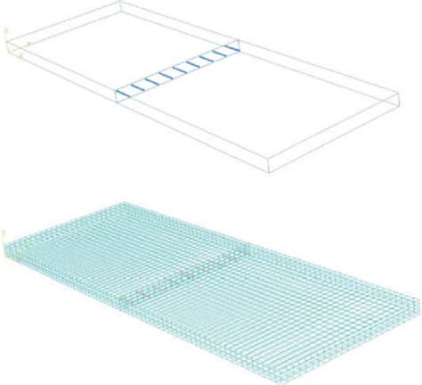 Pavement Modelling Before And After Meshing Download Scientific Diagram