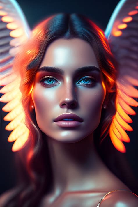 Lexica Portrait Art Of Female Angel Art By Alessio Albi 8 K Ultra Realistic Angel Wings