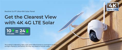 Reolink G440 Go Pt Ultra Bežična Rotirajuća 4g Kamera Solarni