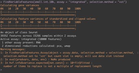 subclustering an integrated object · issue 2087 · satijalab seurat