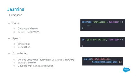 Unit Testing Lightning Components With Jasmine Ppt