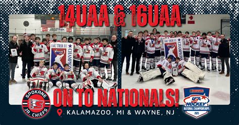 Auction Spokane Jr Chiefs 2025 Usa Hockey Nationals