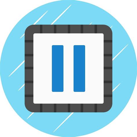 Stop Button Vector Icon Design 27692593 Vector Art At Vecteezy