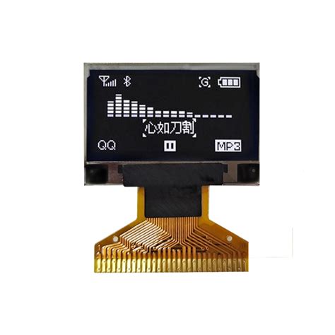 Custom Monochrome 0 96 Oled 128x64 Fpc Connector Lcd Oled Display Ssd1315z Oled Display Lcd