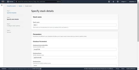 How To Create Amazon Rds Using Cloudformation