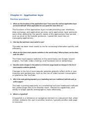 Exploring Application Layer Functions Web Usage Course Hero