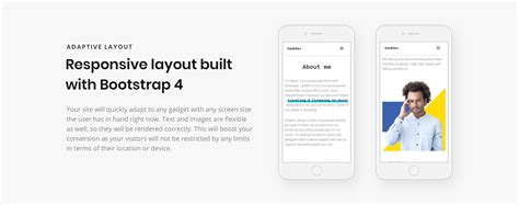 Шаблон веб сайта портфолио веб разработчика hawkdev html5