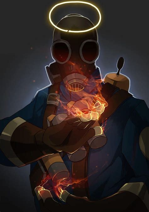 Angel Of Cruelty Joy And Malice Team Fortress 2 Tf2 Pyro Team