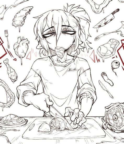 pin on ouo drawing base cartoon art styles yandere games