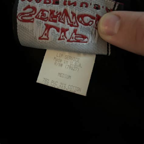 Vintage Lip Service Sex Jacket Fits Long Obo Depop