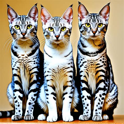 The Diverse And Striking Coat Colors Of Egyptian Mau Cats