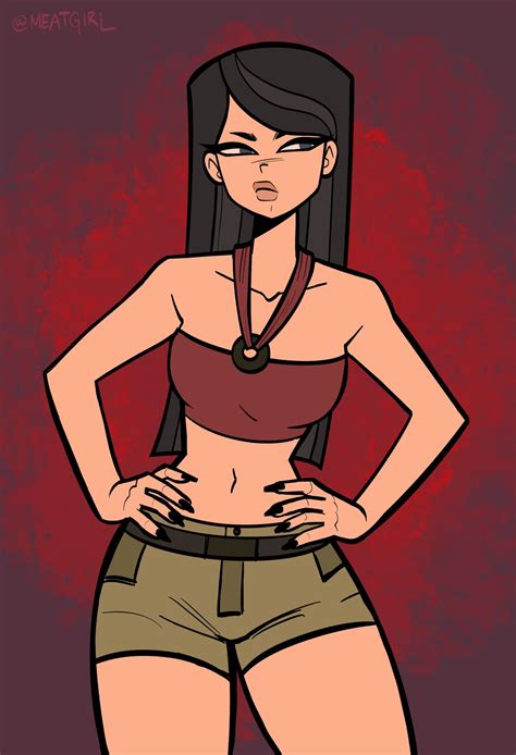 Heather Female Cartoon Characters Girl Cartoon Total Drama Island