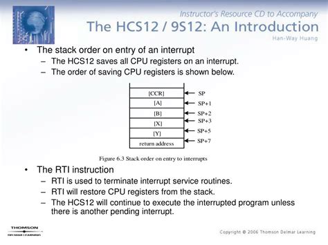 Ppt Chapter 6 Interrupts And Resets Powerpoint Presentation Free Download Id1726550