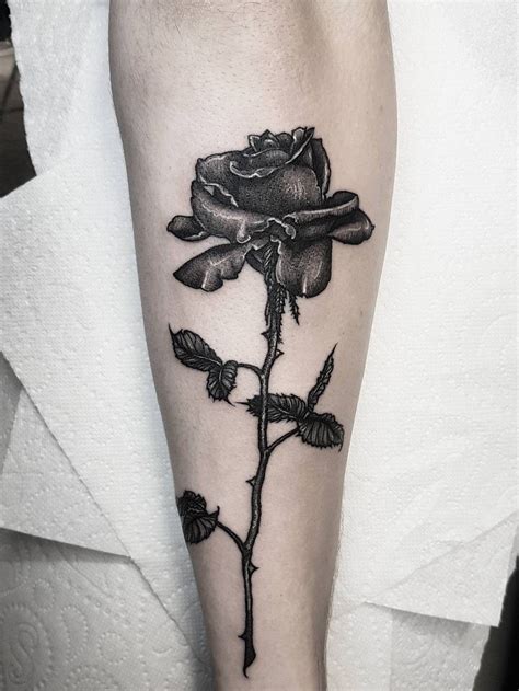 Dying Rose Tattoo Designs