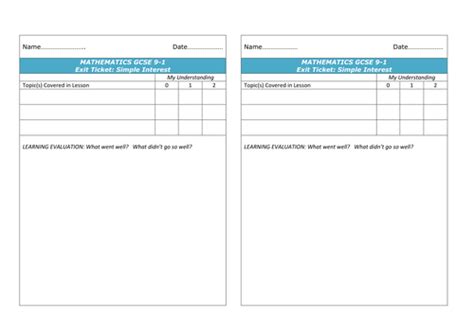Gcse 9 1 Mathematics Simple Interest Word Problems Teaching Resources