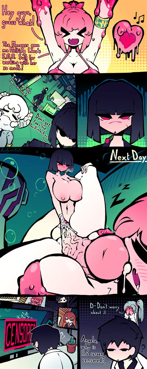 Rule 34 1futa 6 Panel Comic Albino Angela Lobotomy Corporation