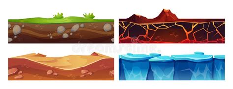 Layer Grass Cartoon Stock Illustrations 1702 Layer Grass Cartoon