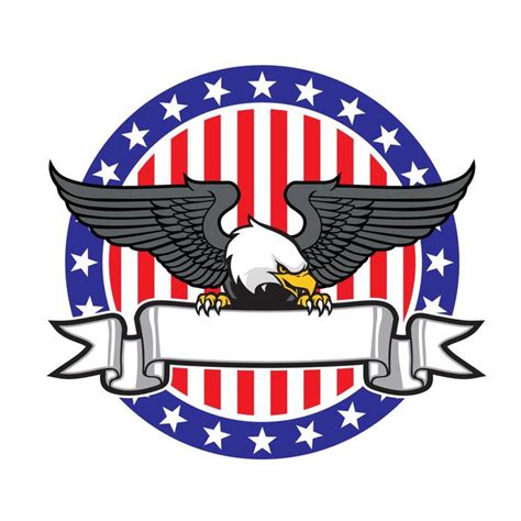 Page 2 Bald Eagle Flag Vector Art Icons And Graphics For Free Download