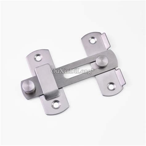 Фирменная Новинка 4 шт. Нержавеющая сталь защелка запор с щеколдой ...