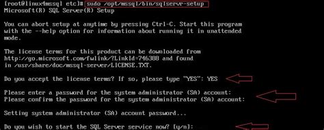 Installing Sql Server Vnext Ctp1 On Red Hat Linux 72