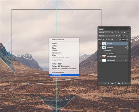 How To Create An Abstract Polyscape In Adobe Photoshop