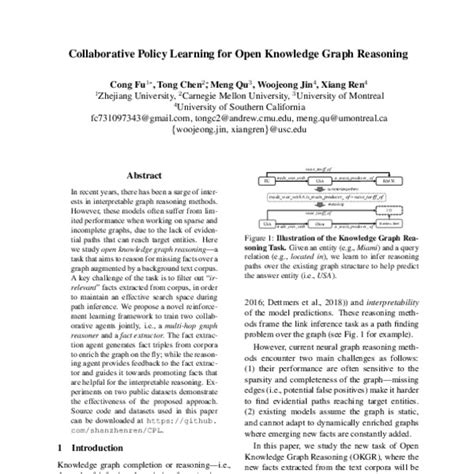Collaborative Policy Learning For Open Knowledge Graph Reasoning Acl Anthology