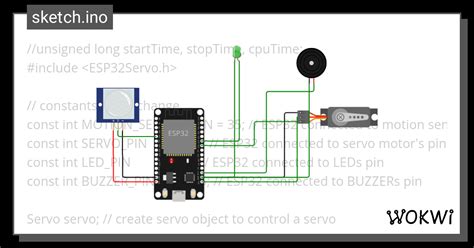 Autogate System Copy Wokwi Esp32 Stm32 Arduino Simulator