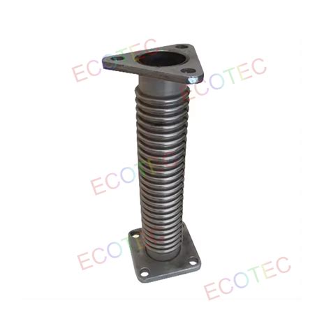 Ecotec Stainless Steel Flange Flexible Pipe For Oil Station Fuel Dispenser From China