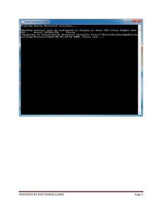 Installing Oracle Database 11 2 0 3 On Windows PDF